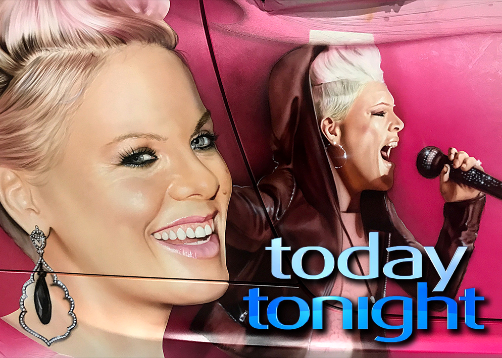 Today Tonight – Pink Car Feature – Advanced Airbrush